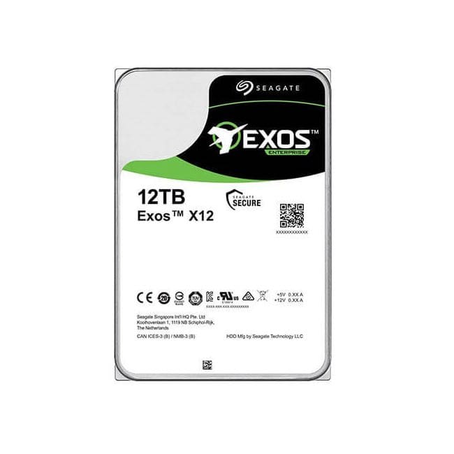 هارد دیسک اینترنال سیگیت (گارانتی اصلی) سری Exos ظرفیت 12 ترابایت ا ...