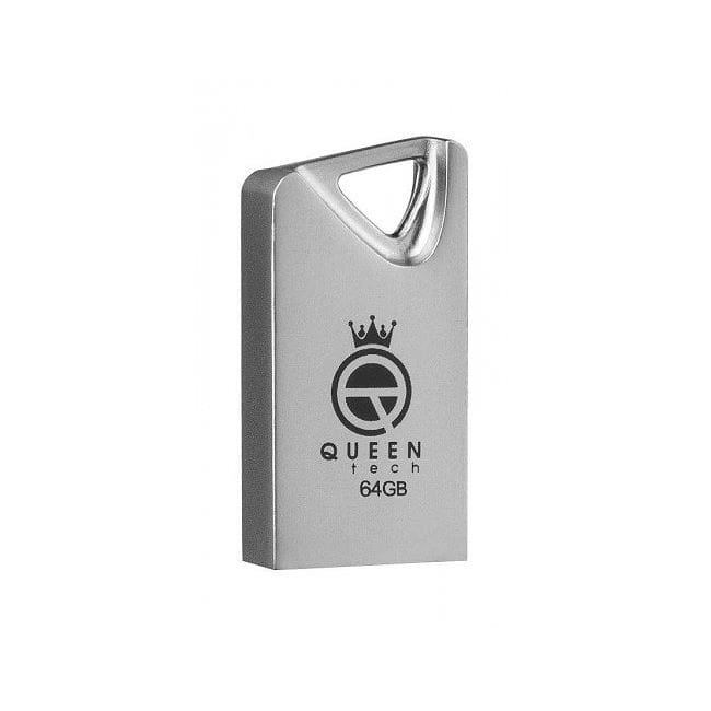 فلش مموری 64 گیگ کویین تک (گارانتی مادام العمر) Queen Tech LINK USB2.0 Flash Memory 64GB ...